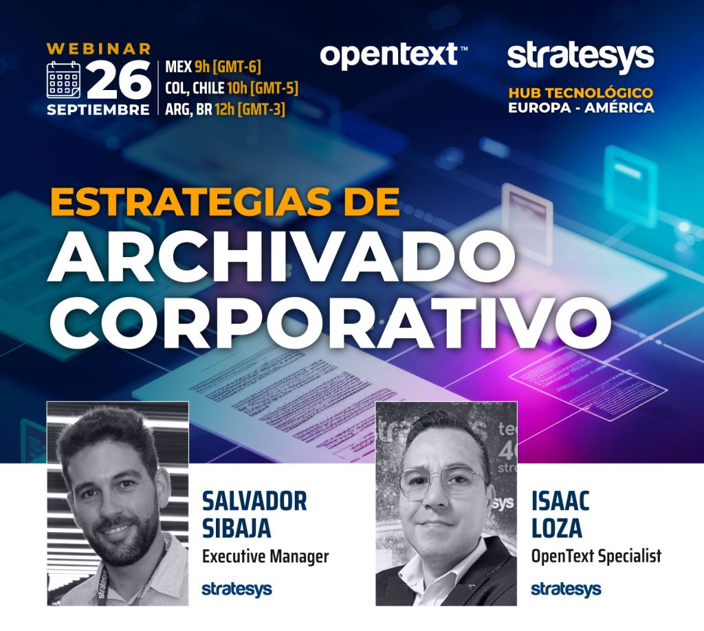 Webinar | Estrategias de Archivado Corporativo | OpenText, Core Archive ...