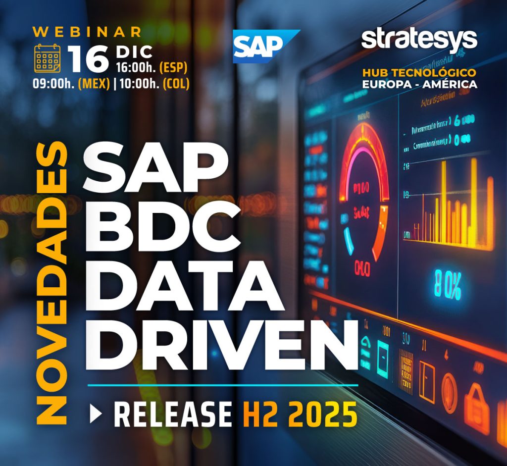 Novedades SAP BDC | Novedades SAP BDC | Release H2 2025 - Stratesys ...